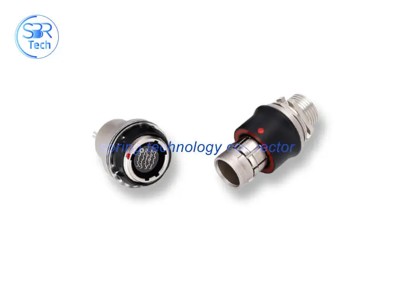 Push-pull Connector for Industrial - Spring Technology Connector