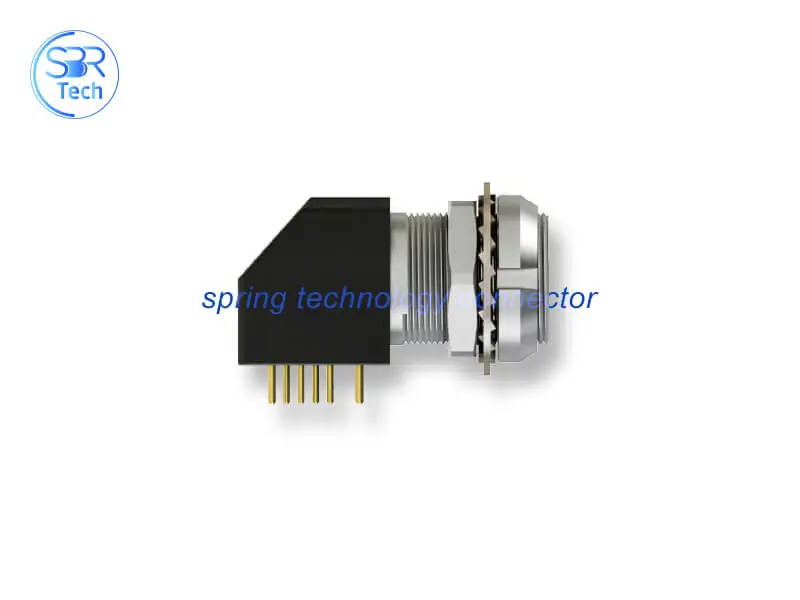 ZX Elbow Socket, Push-pull Self-latching Connector - Spring Technology ...