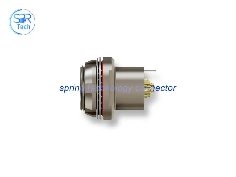 ZX Fixed Socket With Earthing Tag, Push-Pull Self-latching Socket ...